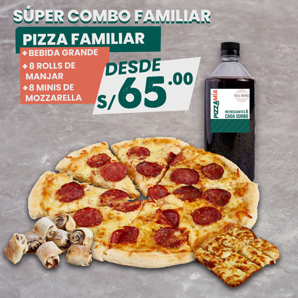 Super Combo Familiar – Pizzamía