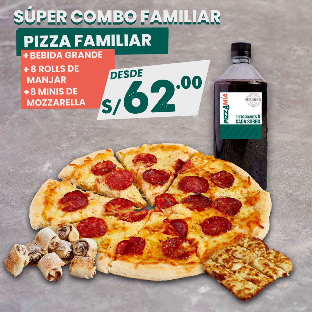 Combos – Pizzamía